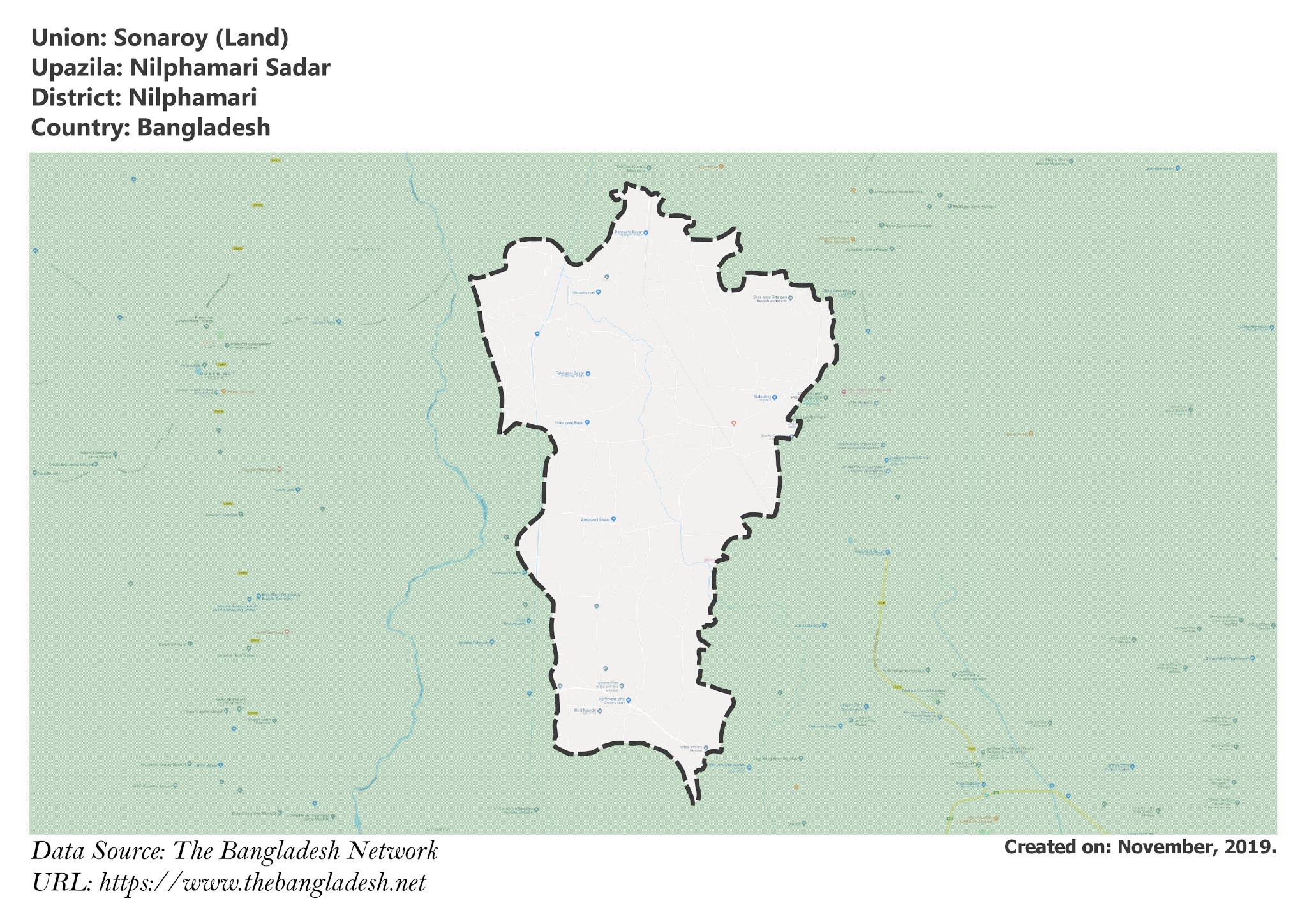 Sonaroy Union, Nilphamari