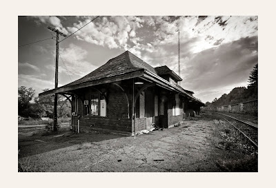 Silverpixel: MATTAWA RAILWAY STATION, ANOTHER VIEW