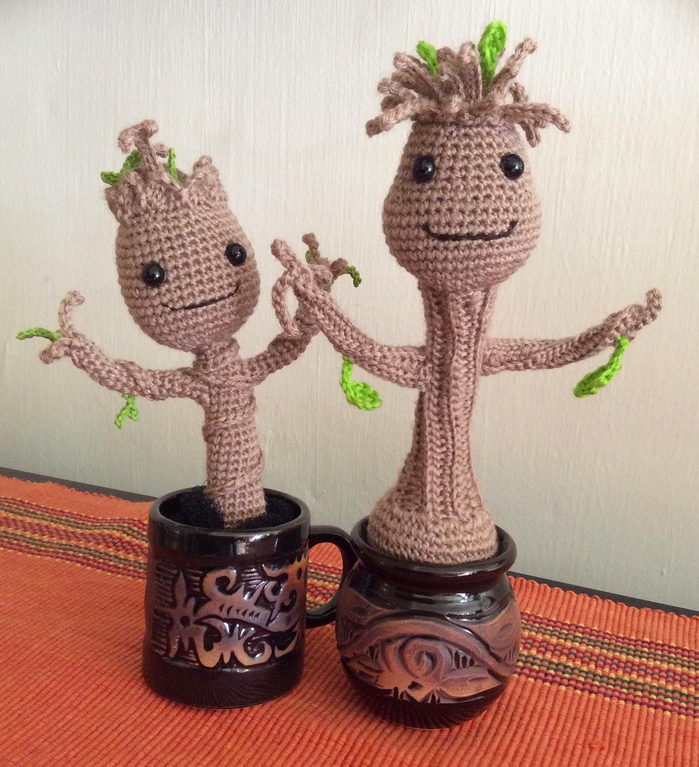 The Moody Homemaker: Another Crochet / Amigurumi Baby Groot