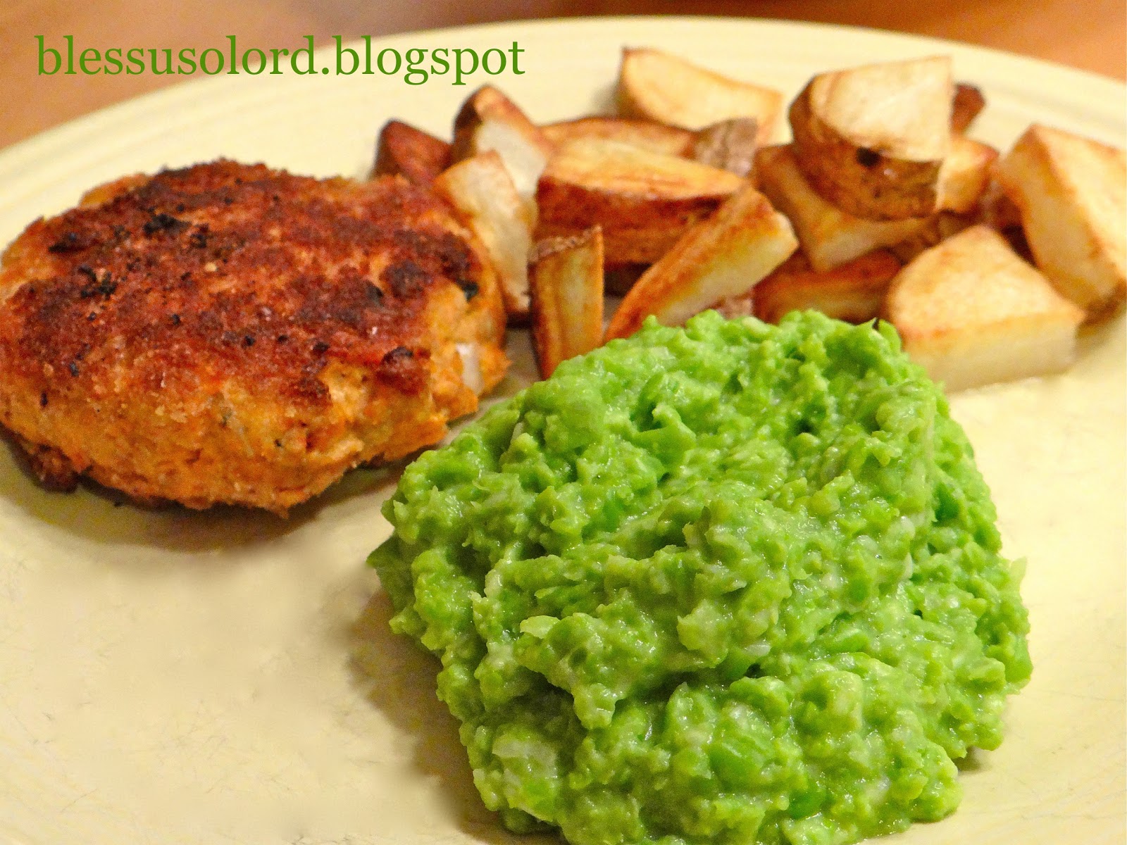 Bless Us O Lord...: Mashed Peas