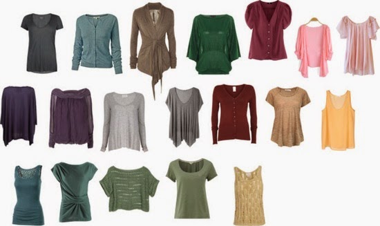 Stagione cromatica Autunno Soft abbigliamento colori