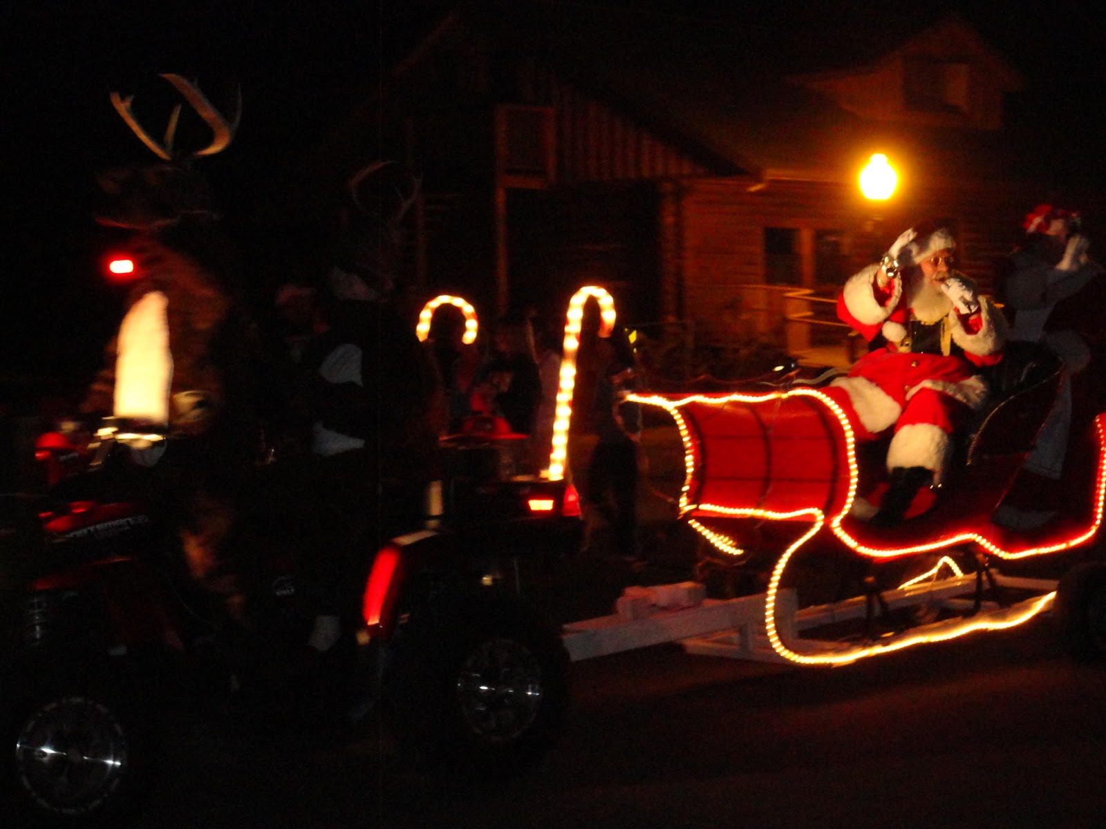 Tommy Elmore.......Husband and Father: Christmas Parade Payson Arizona 2012