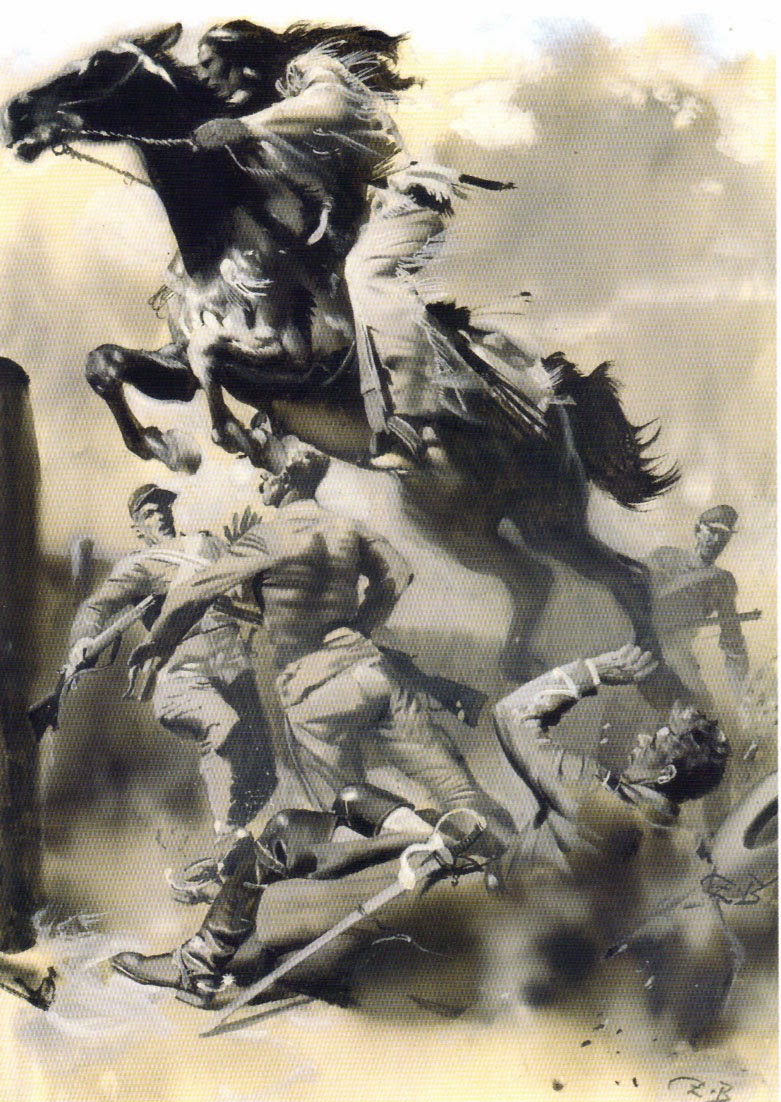The Art of Pierangelo Boog: Zdenek Burian illustrations for *Winnetou ...