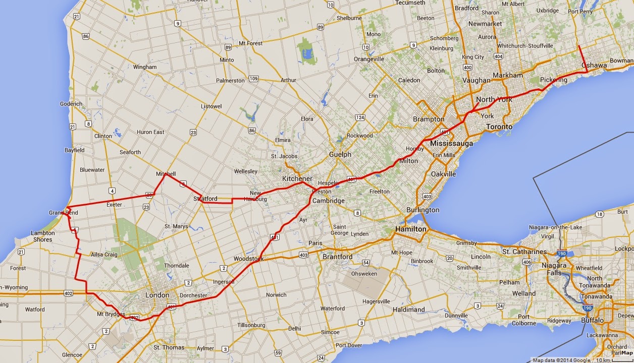 Ride Reports and Other Drivel: 2014 The Grand Bend ride