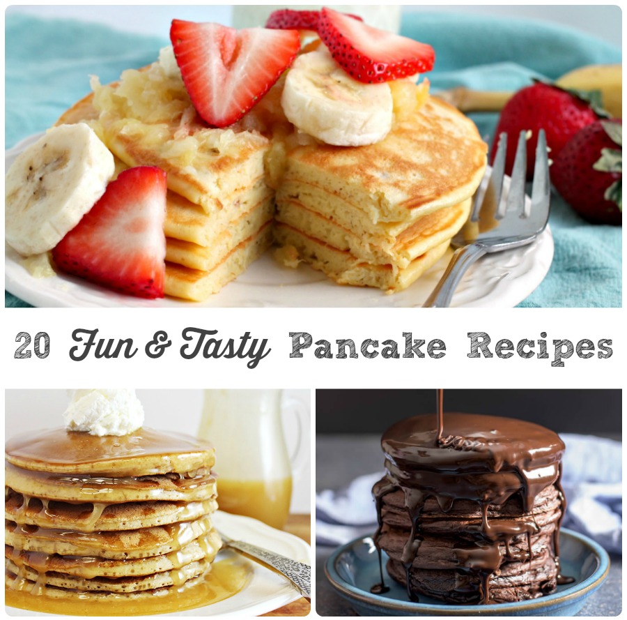 Frugal Foodie Mama: 20 Fun & Tasty Pancake Recipes