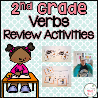 Eat.Pray.Travel.Teach.: 2nd Grade Verbs Review Activities