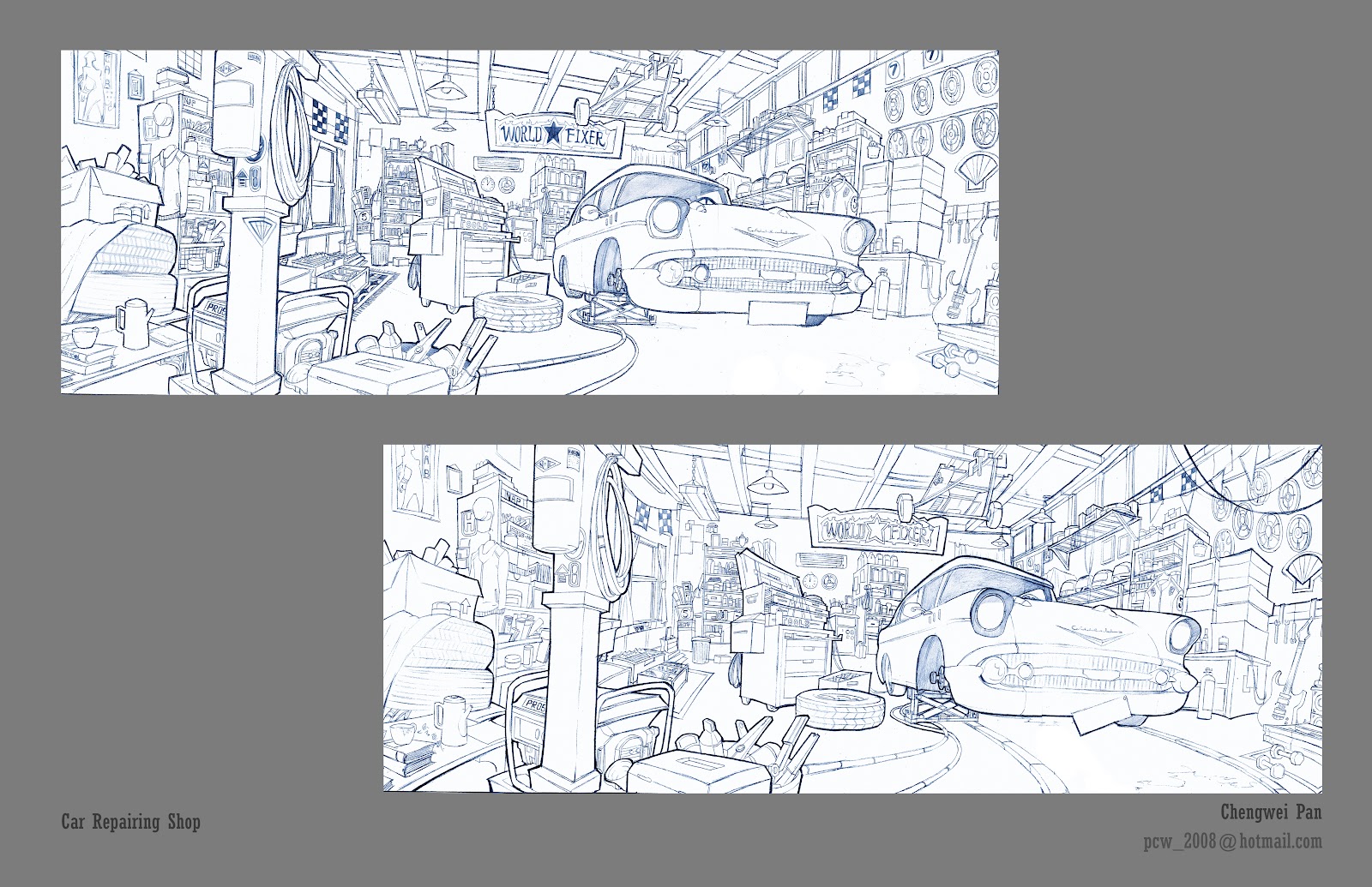 PAN's ART WORK: Layout art work