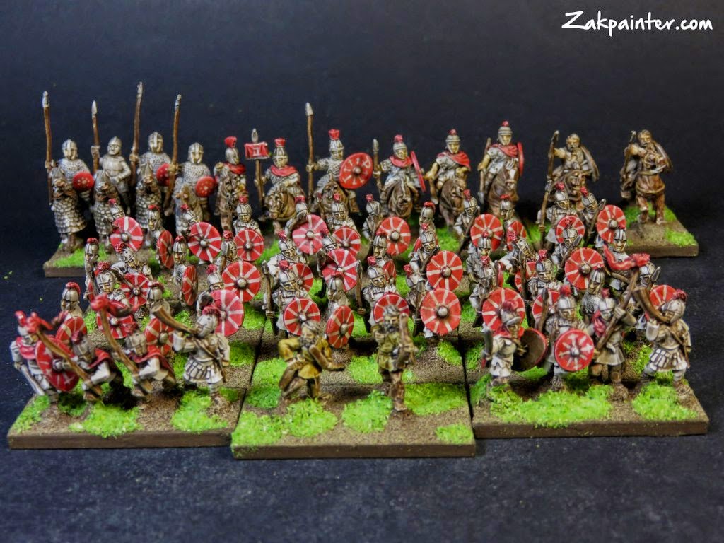 ZakGallery: Painted 15mm DBA: II/81 SUB-ROMAN BRITISH army