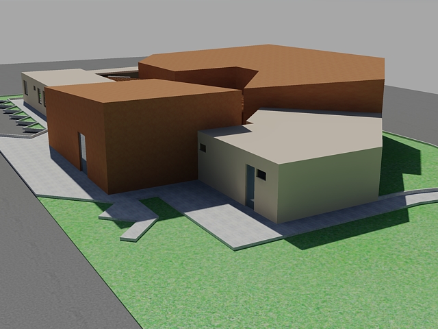 AF Arquitectura y Mobiliario: Trabajo de volumetría para Taller