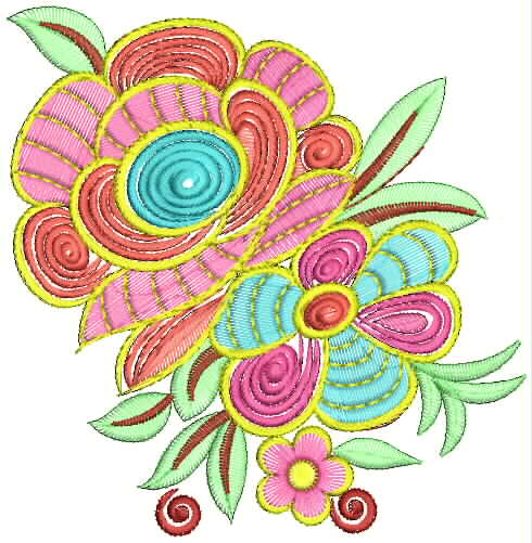 Embdesigntube: Brilliant Floral Patch Designs