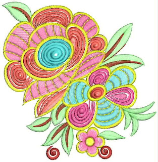 EmbDesignTube: Brilliant Floral Patch Designs