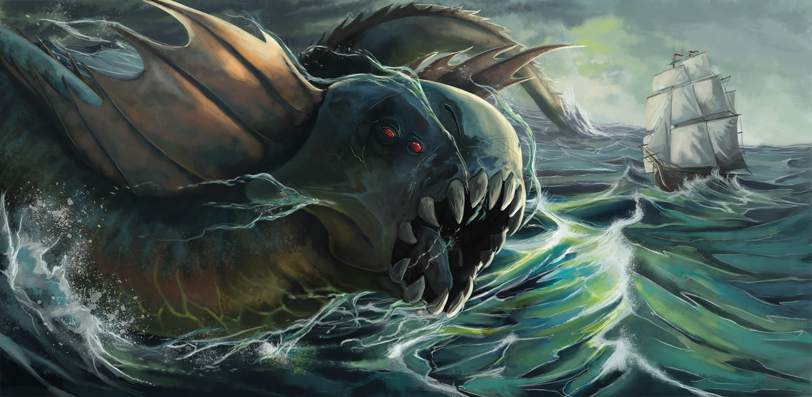 Sin post no hay dibujo: Rey de los mares