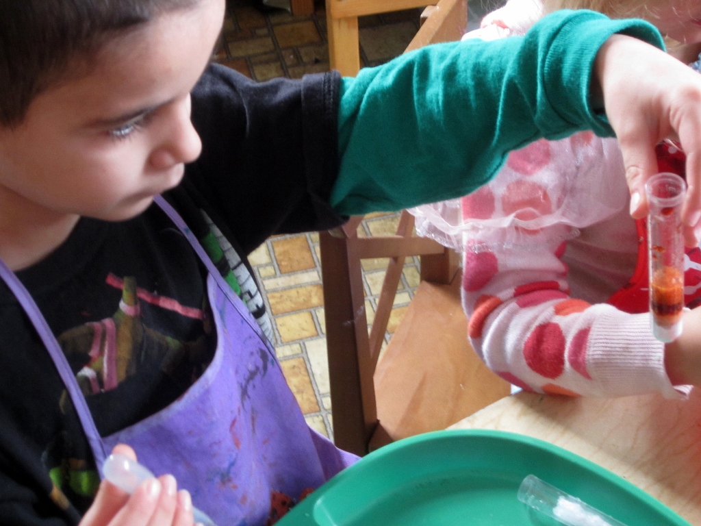 art and soul preschool: Color Mixing Lab II