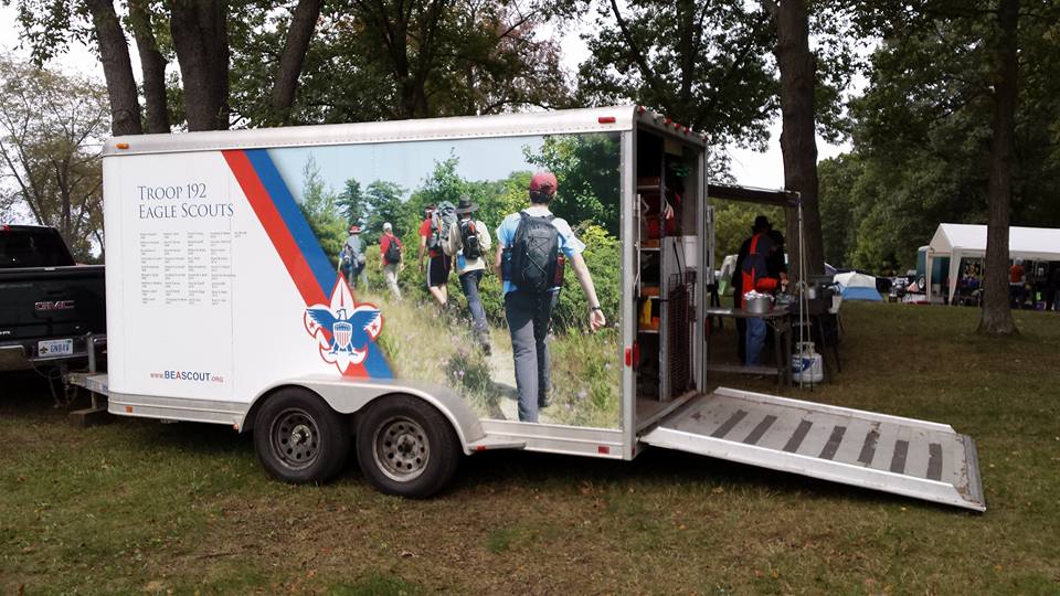 Lee's Free Riff: Custom Boy Scout Trailer on a Budget