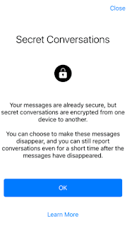 All about Secret Conversation in Facebook Messenger