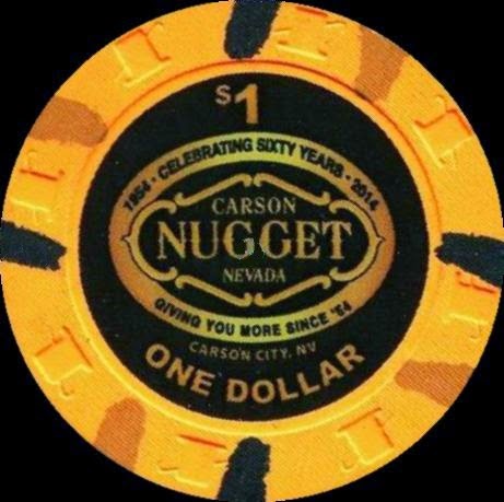 ChipWorx: New issue Carson Nugget $1 chip