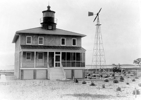 WC-LIGHTHOUSES: POINT LOOKOUT LIGHTHOUSE-POINT LOOKOUT STATE PARK, MARYLAND