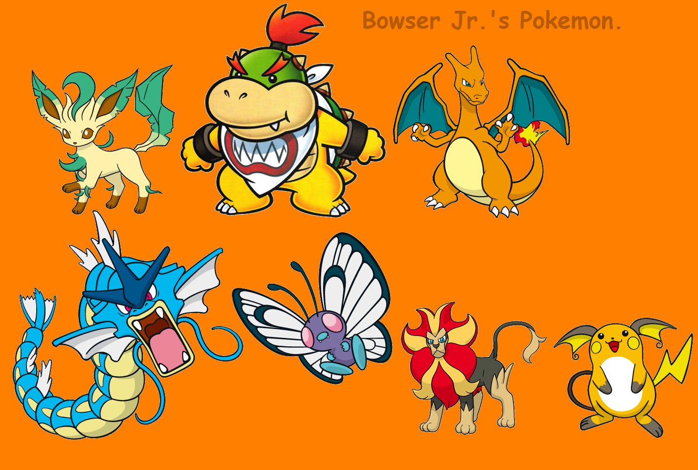Concept Art Blog: Bowser Jr.'s Pokemon