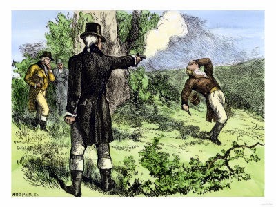Today in History: JULY 11 = Burr Kills Hamilton in Duel