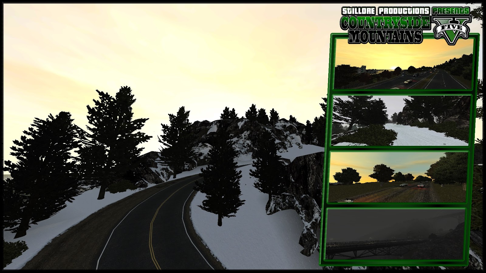 GTA MODS: Countryside Mountains V