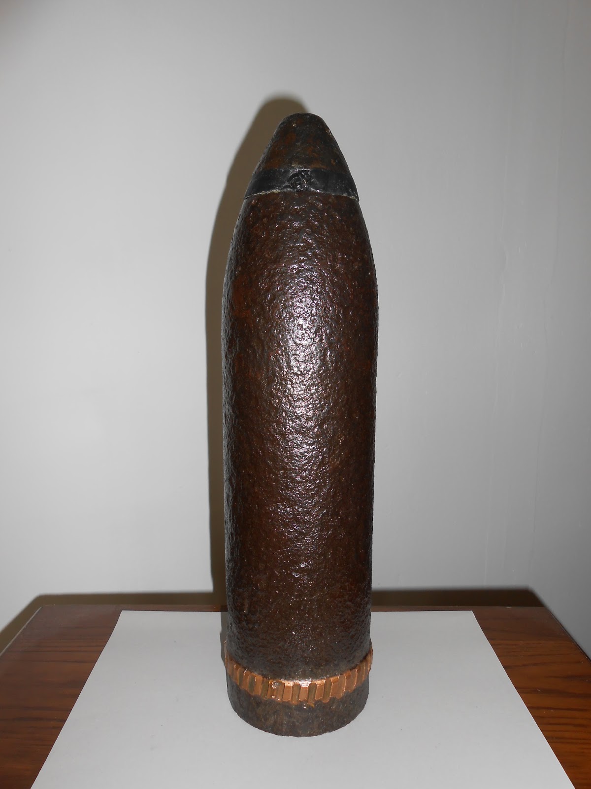 Serge AmandPassions et Créations: Obus allemand de 105 mm