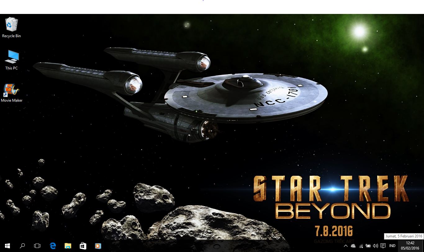 Star Trek Beyond Theme For Windows 8 and 10 - Windows 10 Themes