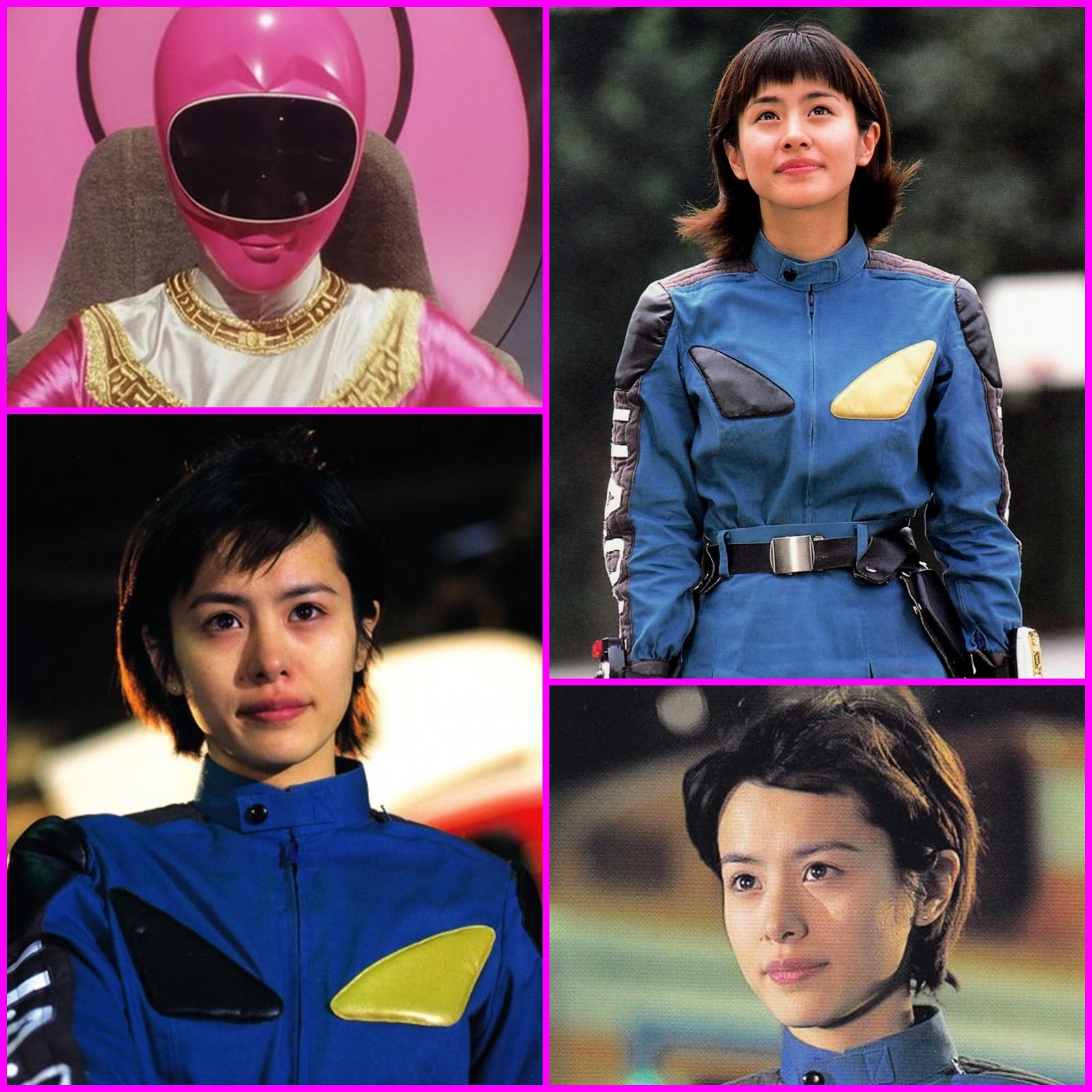 Tamao Sato | Momo Maruo | OhPink | Chouriki Sentai Ohranger