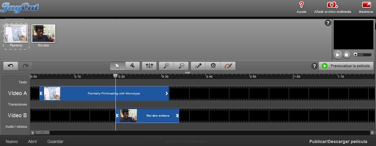 MULTIMEDIA Y... MÁS: Edición de vídeo digital on line