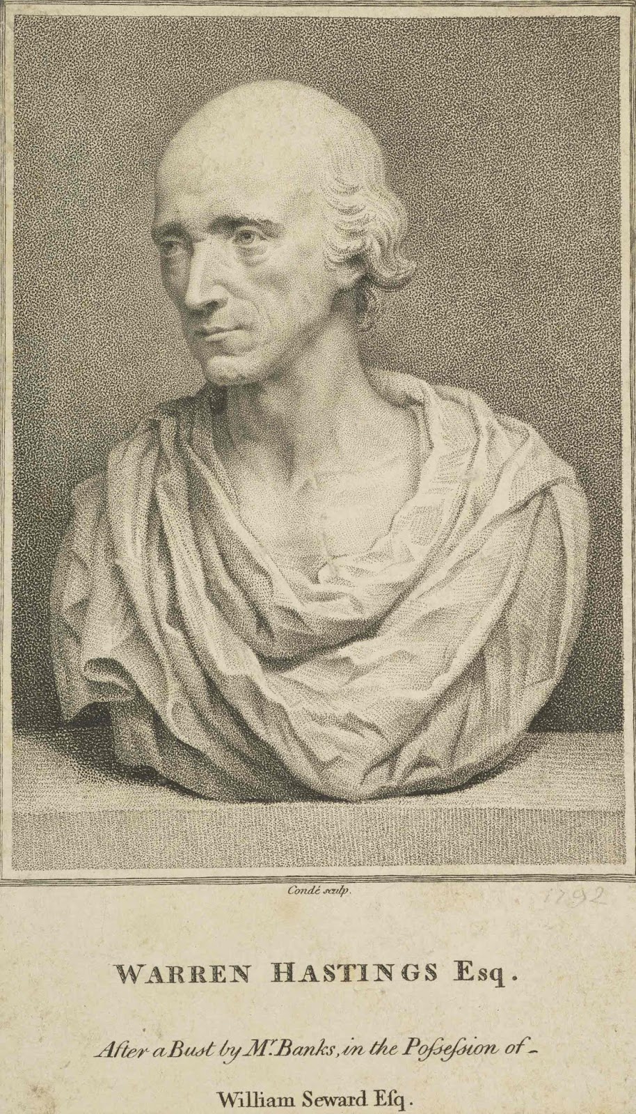 Bath, Art and Architecture: Warren Hastings Bust by Thomas Banks ...