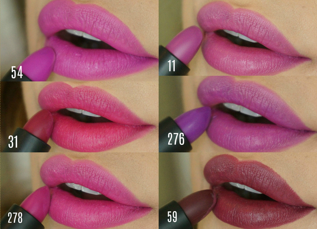 Jessica Make: BATONS EM BALA MATTE - BARATINHOS - RUBY ROSE