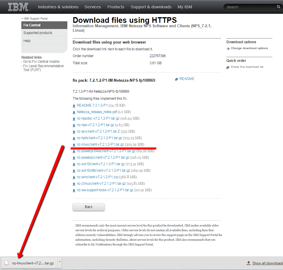 Netezza Sql And Admin Netezza How To Download Linux Driver From Ibm