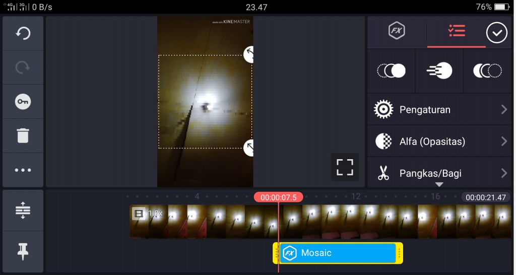 Cara Membuat Efek Blur/Sensor Pada Video di HP - E-gaptek