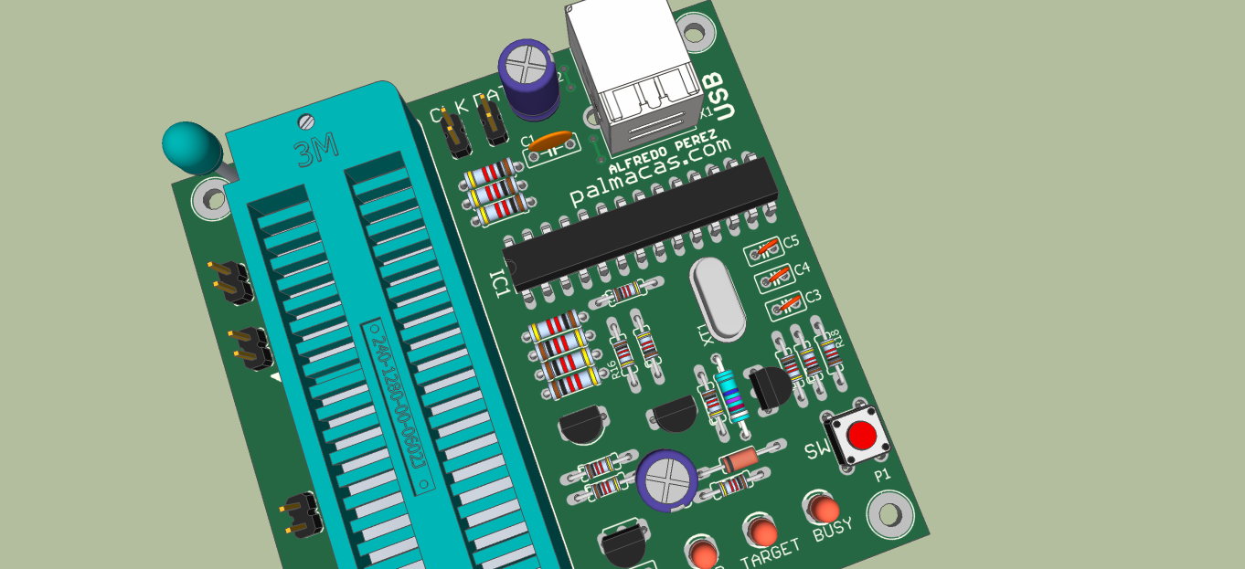 PROGRAMADOR DE MICROCONTROLADORES PIC EL PICKIT 2 CLON ~ Hobbitronix