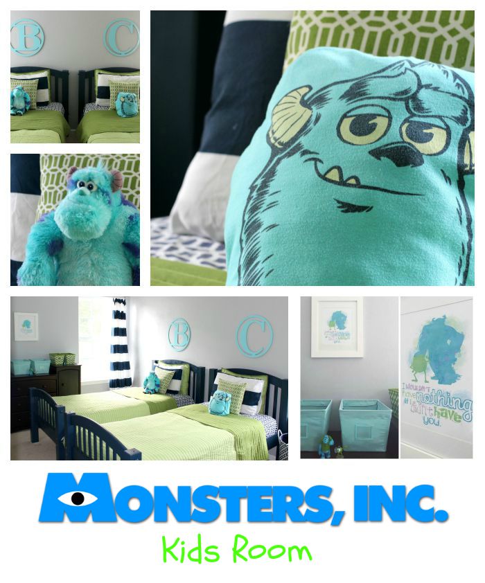 TashandCompany: Monsters, Inc. Bedroom