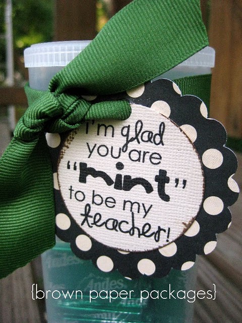 A Lettered Life: "Mint" to be...first day of school!