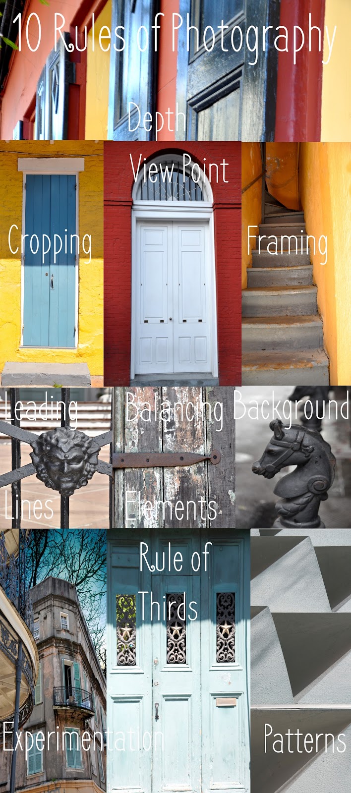 Skyline High School Digital Photography I: 10 Rules of Photography