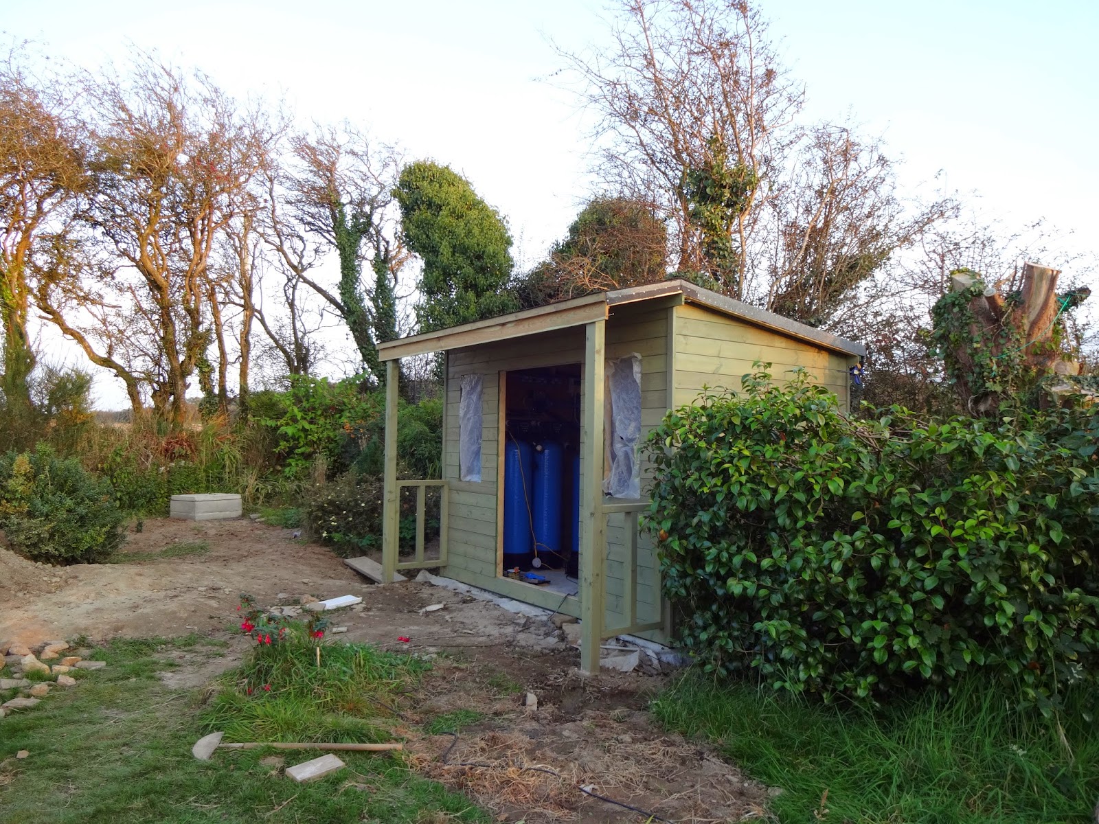 V&A's Home Build: Services: Water - Shed 3