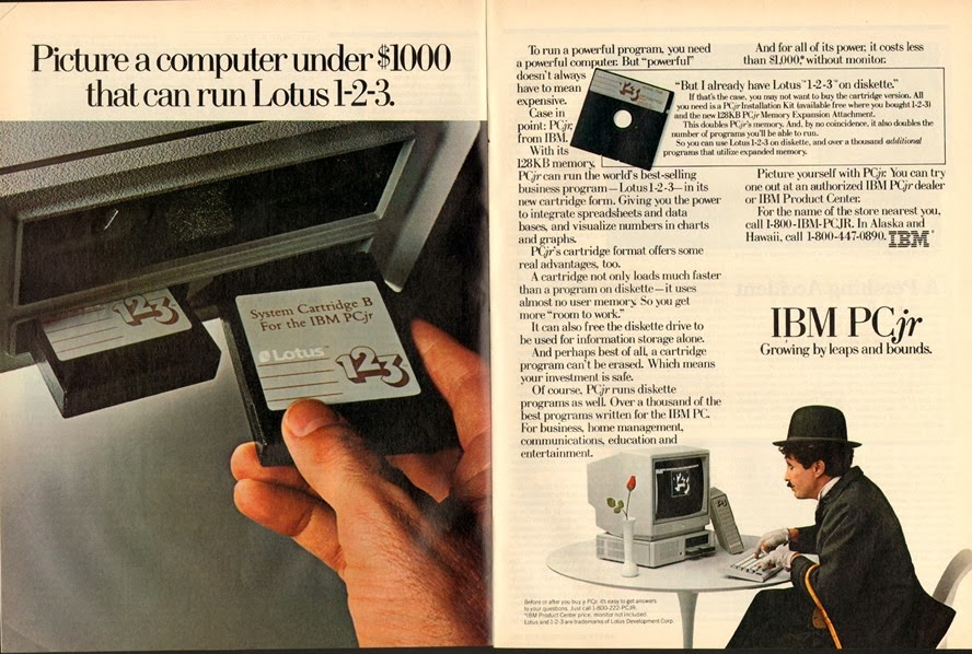 Efemerides de Tecnologia: 01 de noviembre (1983) IBM anuncia el PC ...