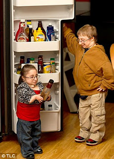 Bridgette and Brad Jordan: the world's smallest siblings