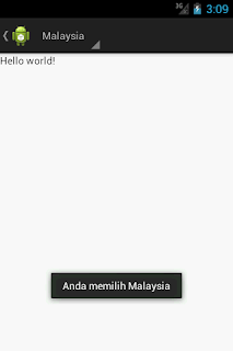Learn Codingers: Tutorial Membuat Spinner di ActionBar Android dengan Eclipse
