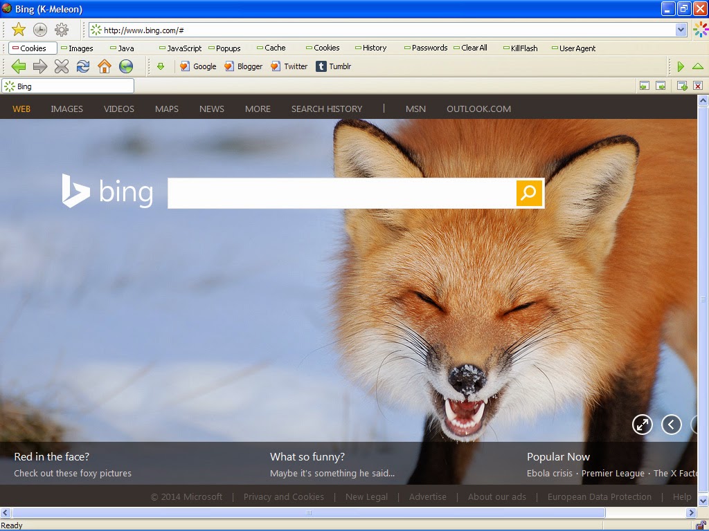 K-Meleon: A Lightweight, Low-RAM Browser For Old PCs 2014 - 2015 ...