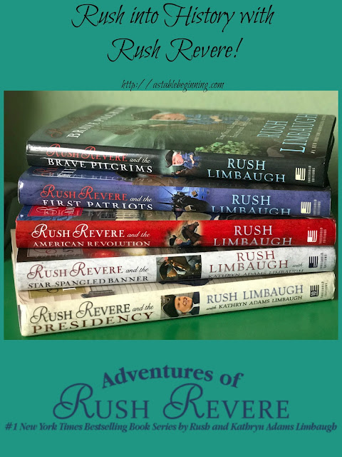 A Stable Beginning: Adventures of Rush Revere Book series ~ a TOS review