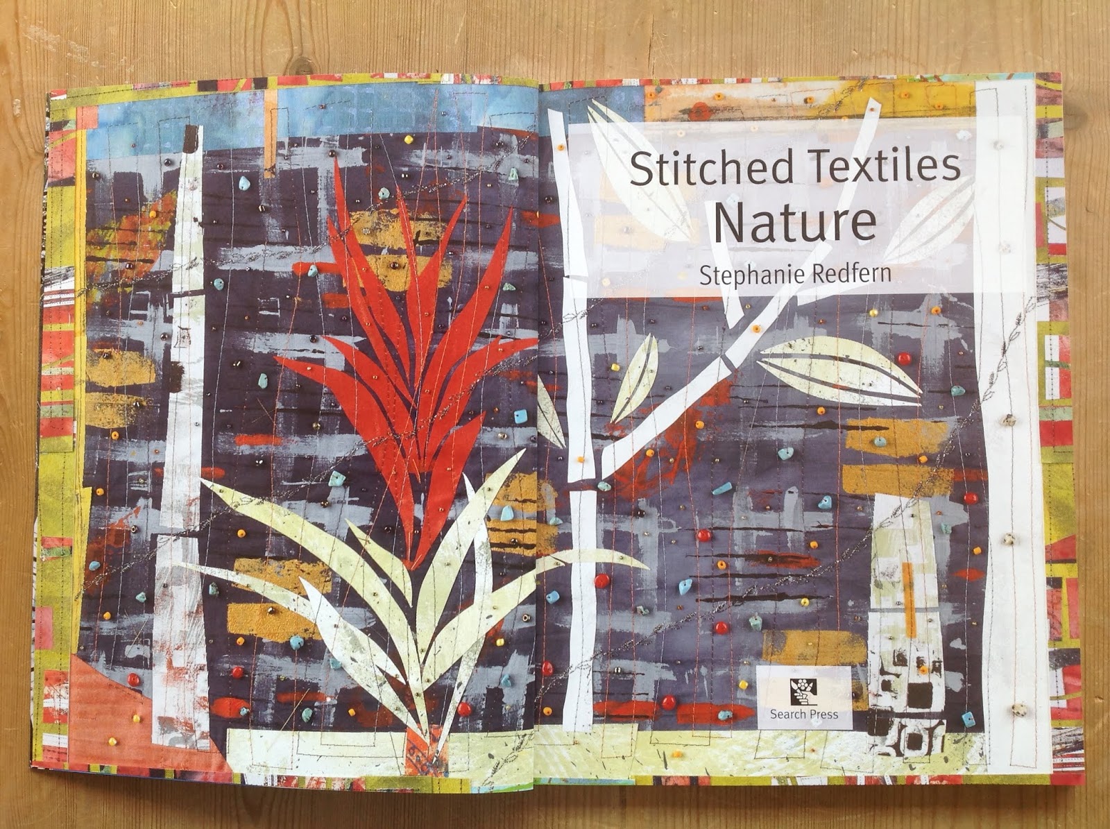 cut&alter: Stitched Textiles: Nature - A Book Review