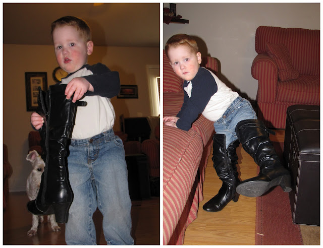 BoyTrapped: Hooker Boots