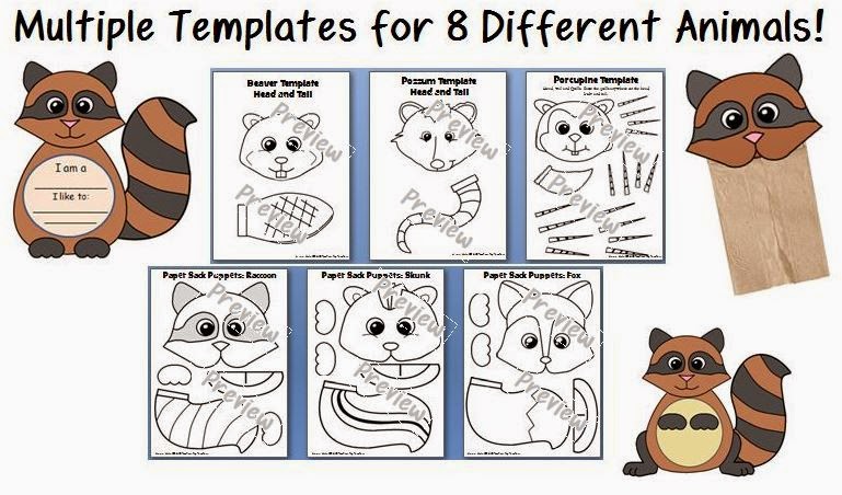 Paper Crafts for Kids: Forest Themed Crafts and Learning Resources