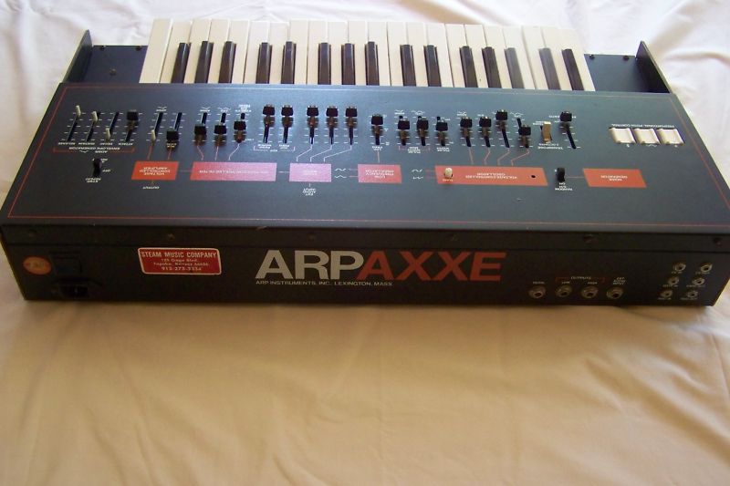 MATRIXSYNTH: ARP AXXE SYNTHESIZER MODEL 2323 SN 1824
