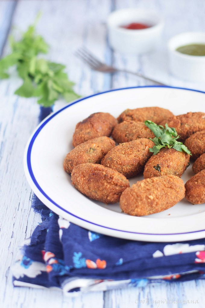 Vegetable Chops - Cooking With Sapana