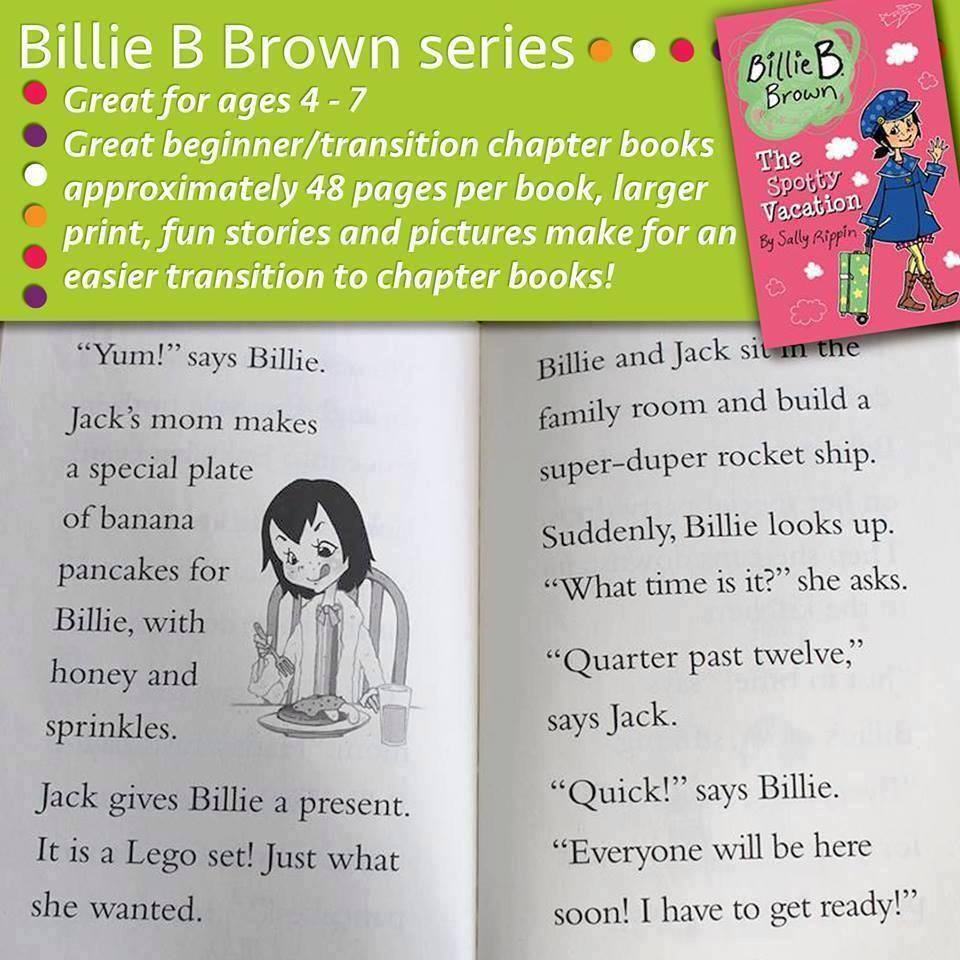The Lion is a Bookworm: Usborne Review: Billie B. Brown series