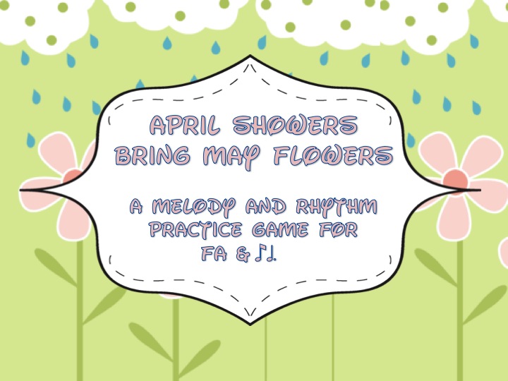 April Showers Banner