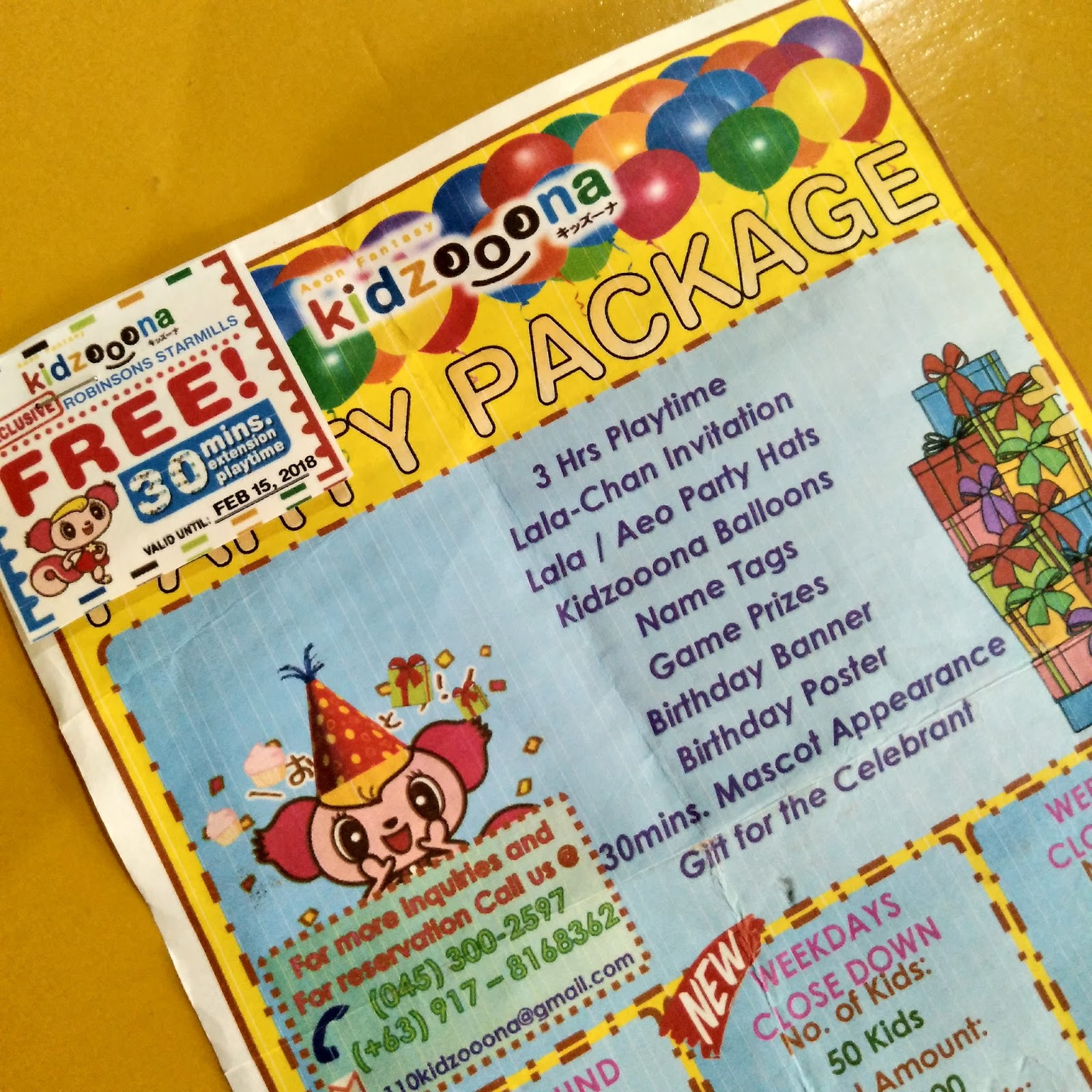 Much love, Mommy: Baby's First Time at Kidzoona